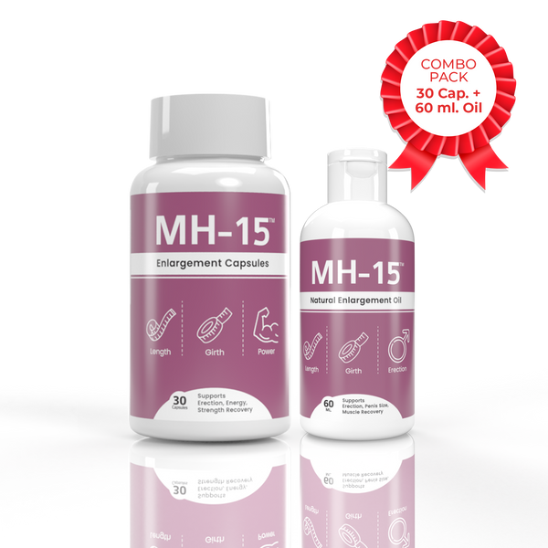 Hammer Enlargement Combo MH-15 Cap & Oil – Men Herb